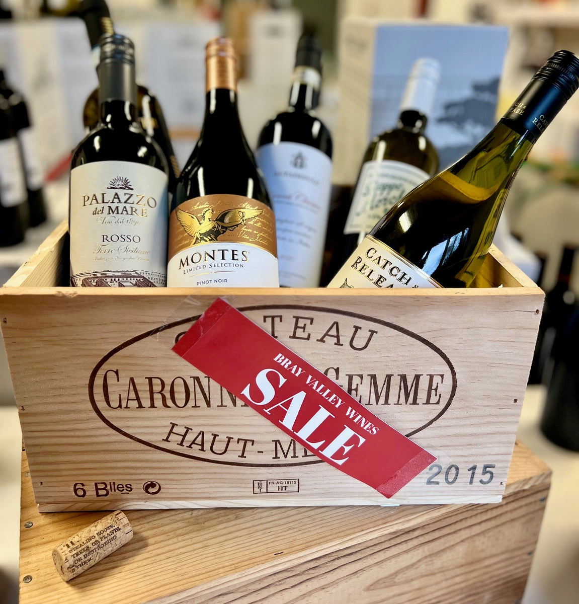 Wine is flowing out of the doors during our winter sale... – Bray ...