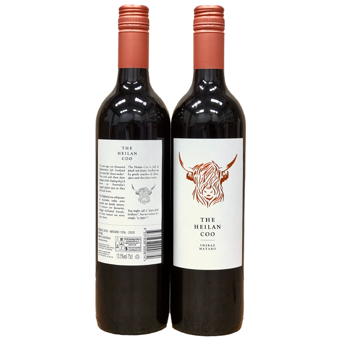 The Heilan Coo, Shiraz/Mataro – Bray Valley Wines
